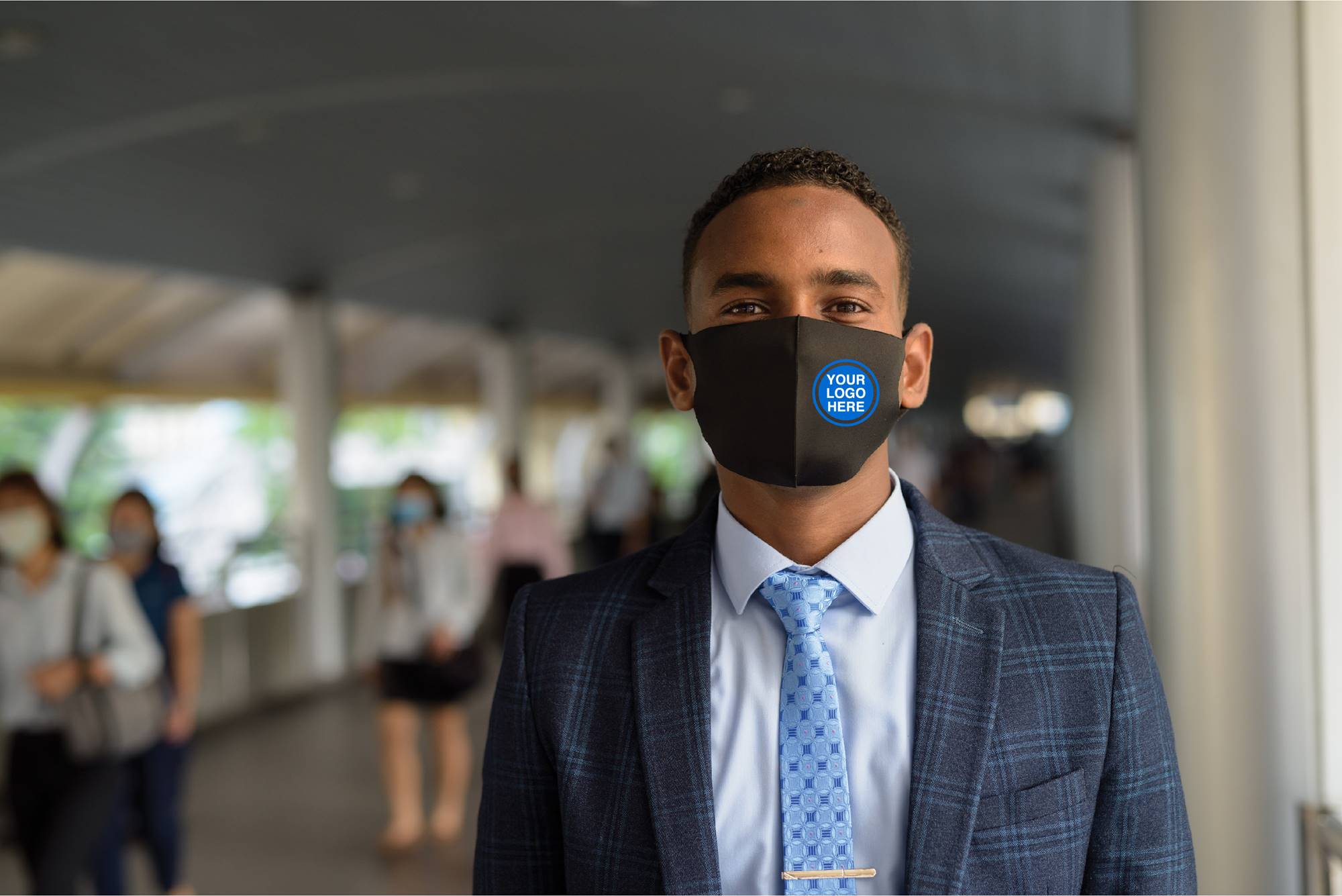 #1 Custom Printed Face Masks with your Company Logo